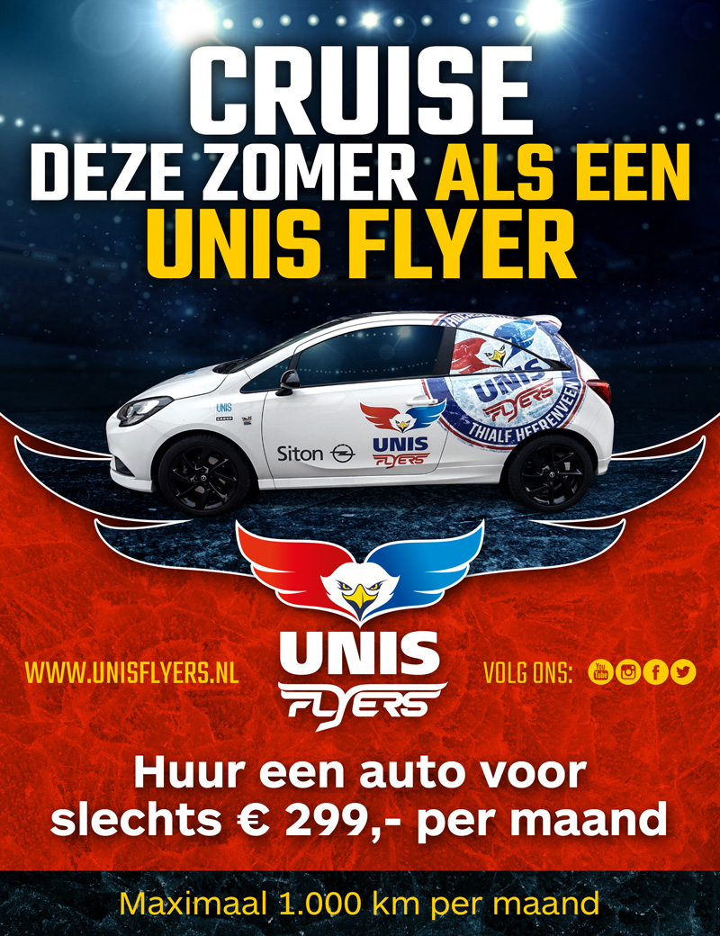 Huur een UNIS Flyers auto! - UNIS Flyers