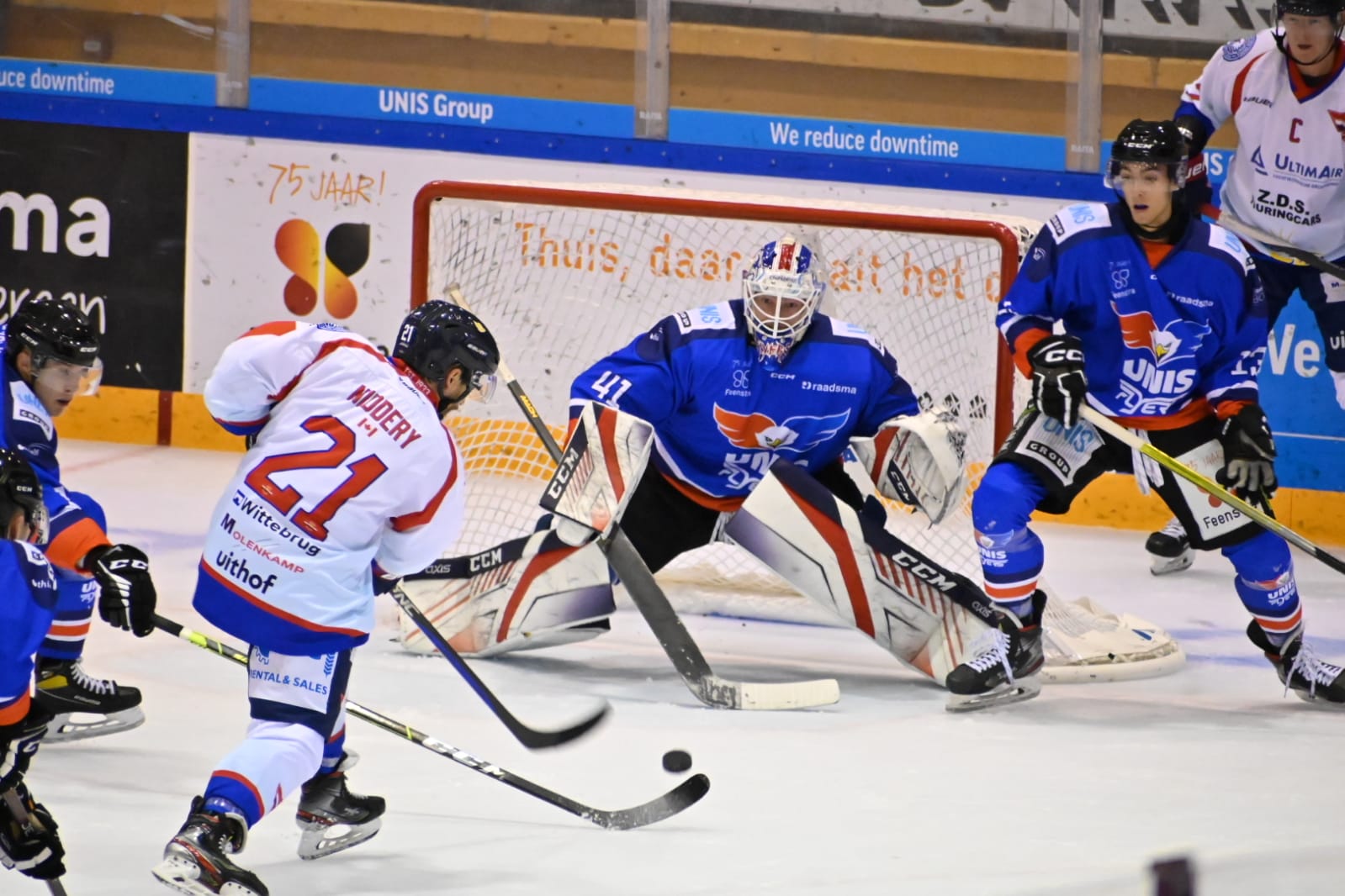 UNIS Flyers speelt topper tegen Den Haag - UNIS Flyers
